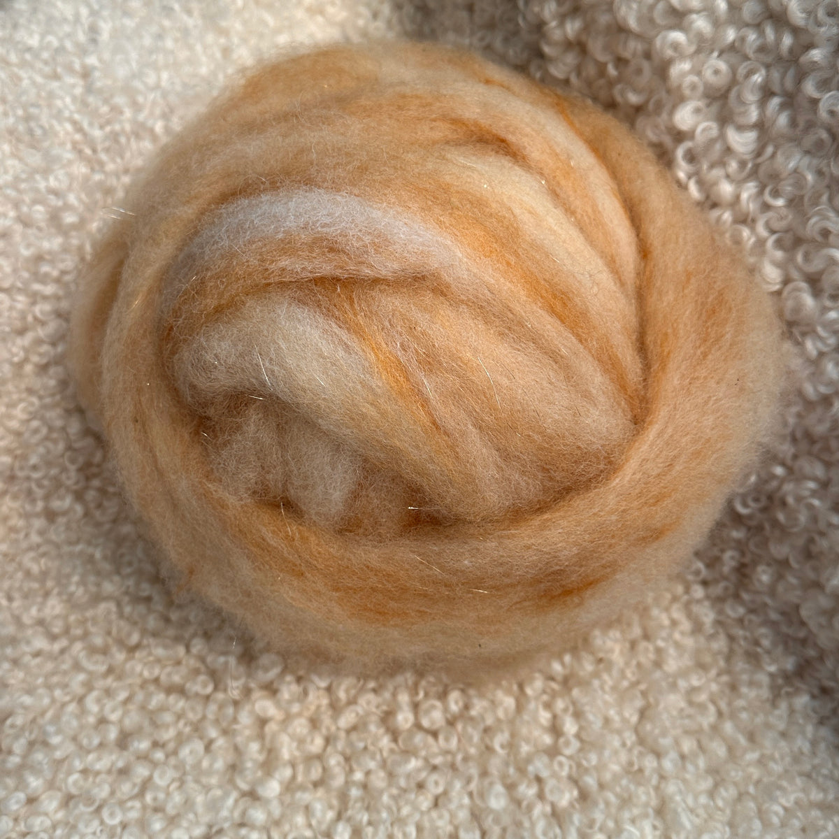 Caramel Swirl | Wool Roving | Woolen Mill | Wisconsin – Hidden Valley ...