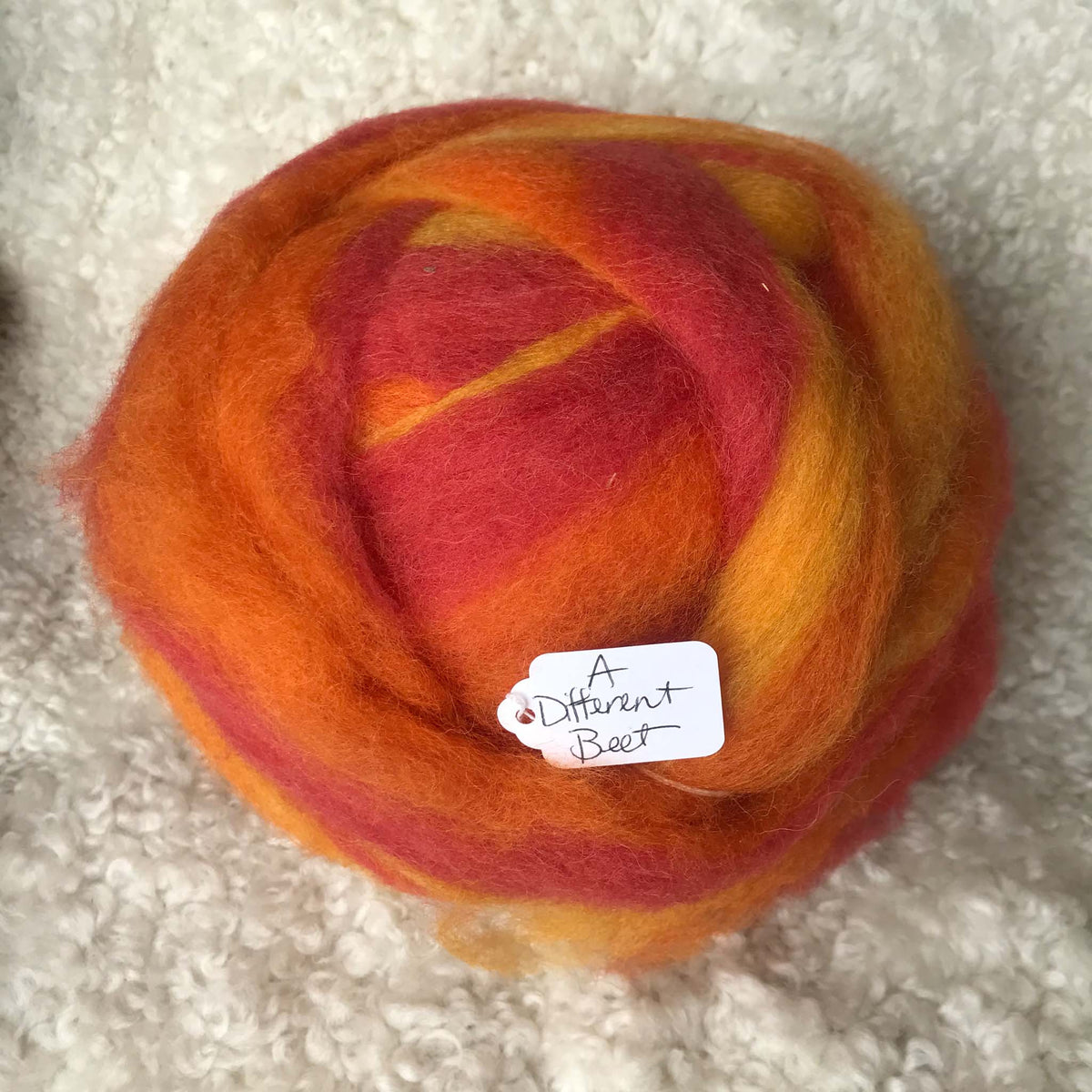 A Different Beet | Wool Roving | Woolen Mill | Wisconsin – Hidden ...
