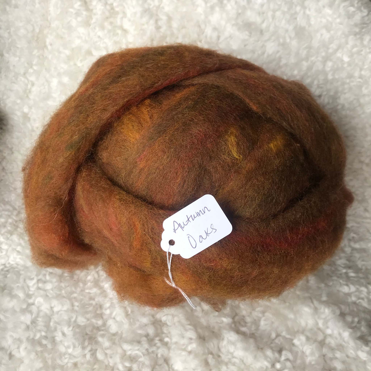 Autumn Oaks | Wool Roving | Woolen Mill | Wisconsin – Hidden Valley ...