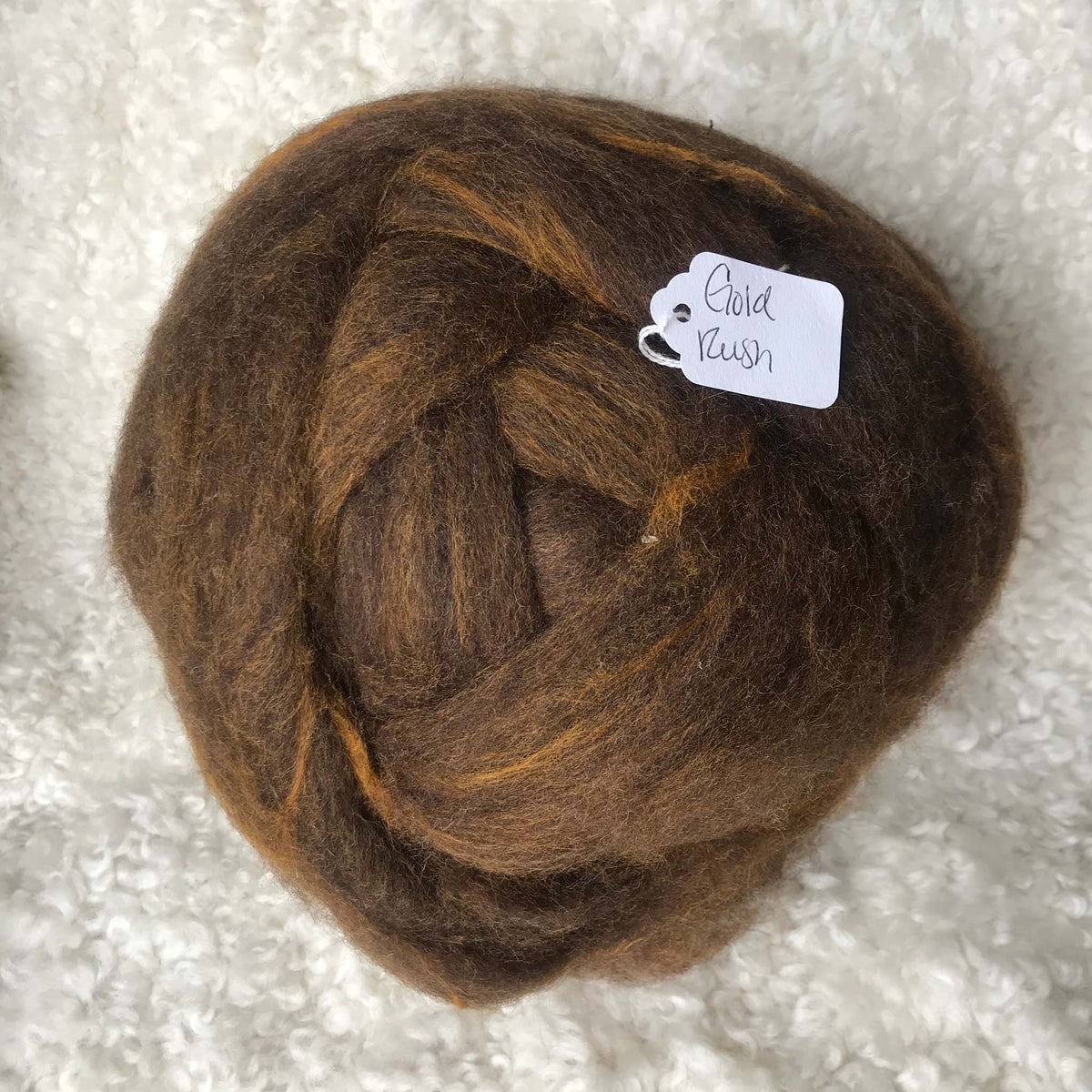 Gold Rush | Wool Roving | Woolen Mill | Wisconsin – Hidden Valley Farm ...