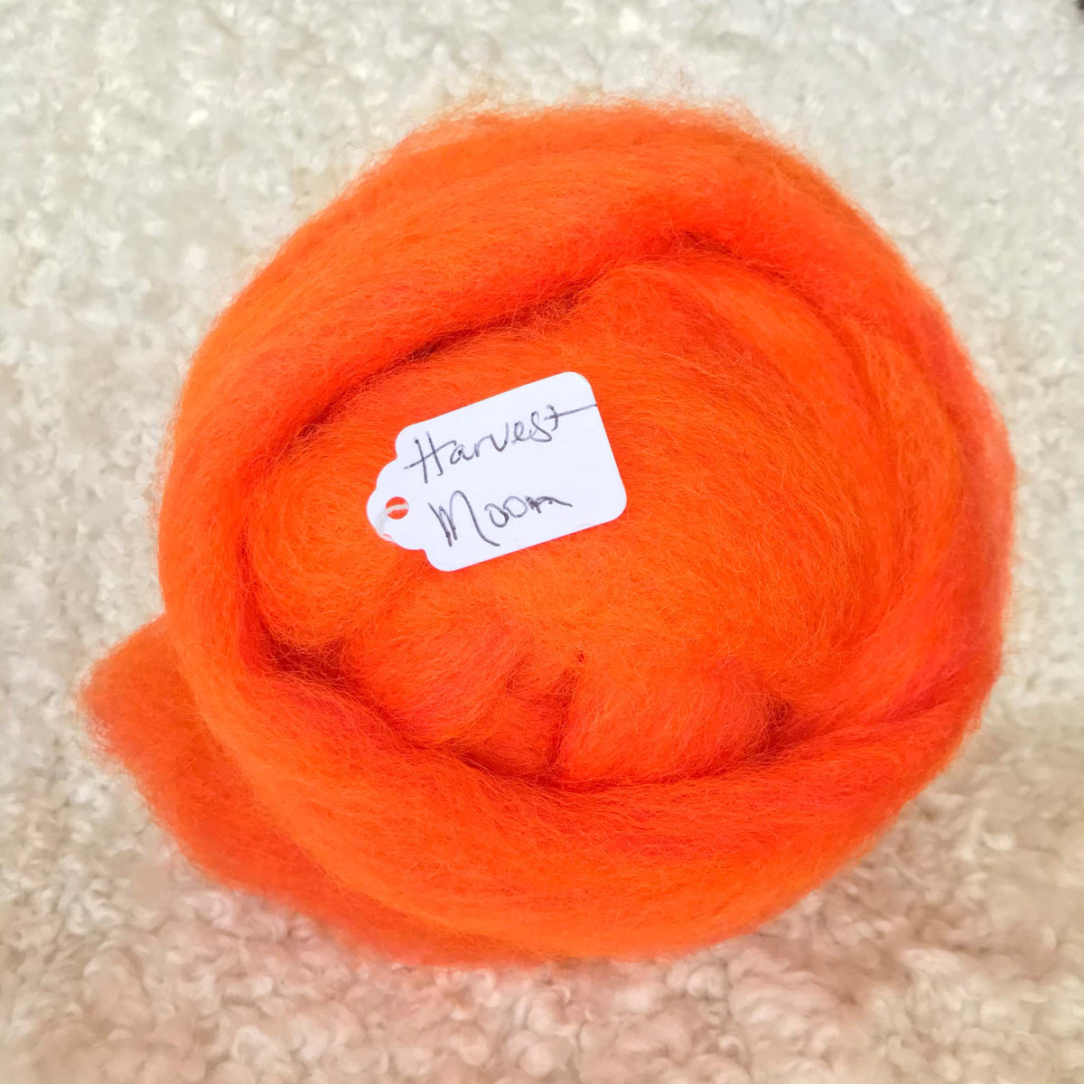 Harvest Moon | Wool Roving | Woolen Mill | Wisconsin – Hidden Valley ...