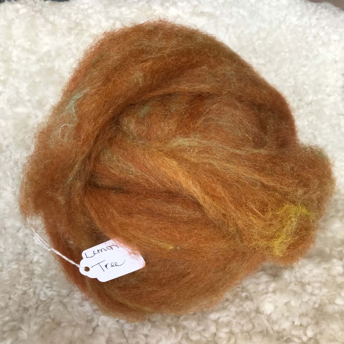 Lemon Tree | Wool Roving | Woolen Mill | Wisconsin – Hidden Valley Farm ...