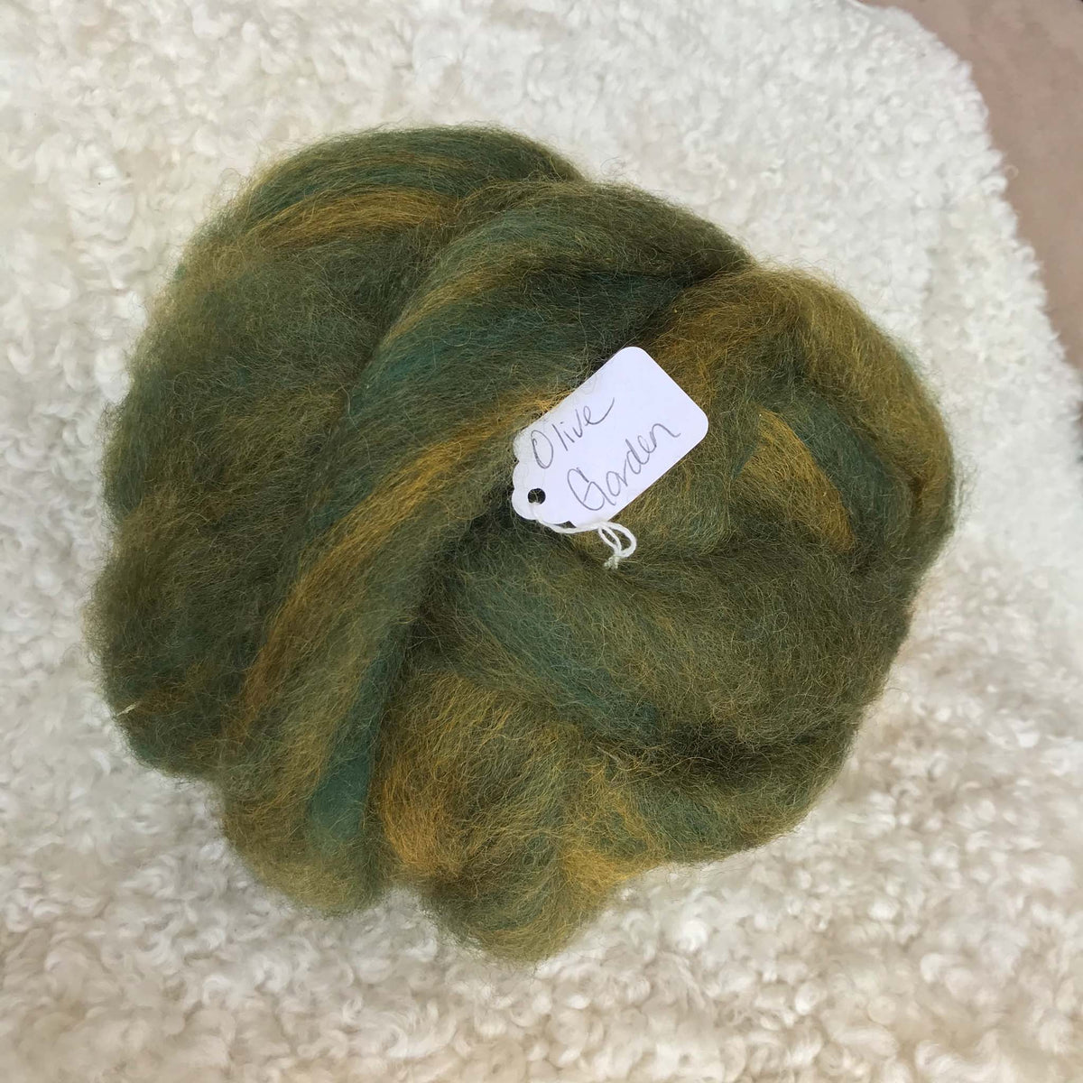 Olive Garden | Wool Roving | Woolen Mill | Wisconsin – Hidden Valley ...