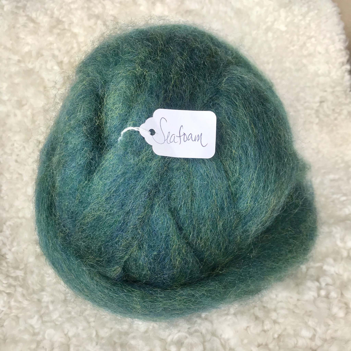 Seafoam | Wool Roving | Woolen Mill | Wisconsin – Hidden Valley Farm ...