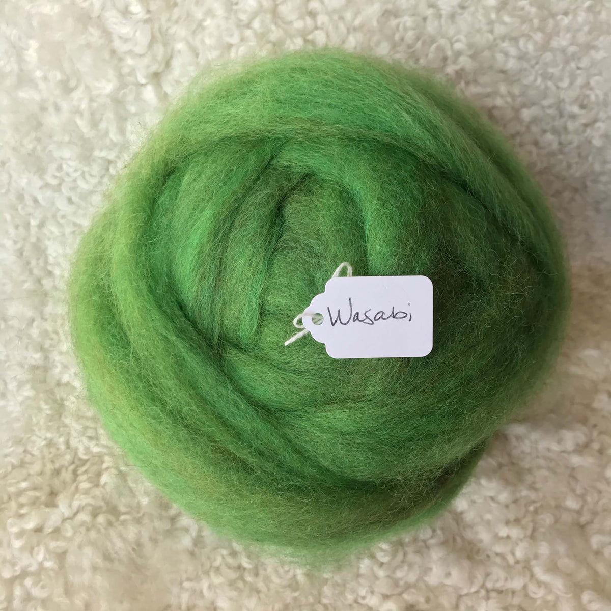 Wasabi | Wool Roving | Woolen Mill | Wisconsin – Hidden Valley Farm ...